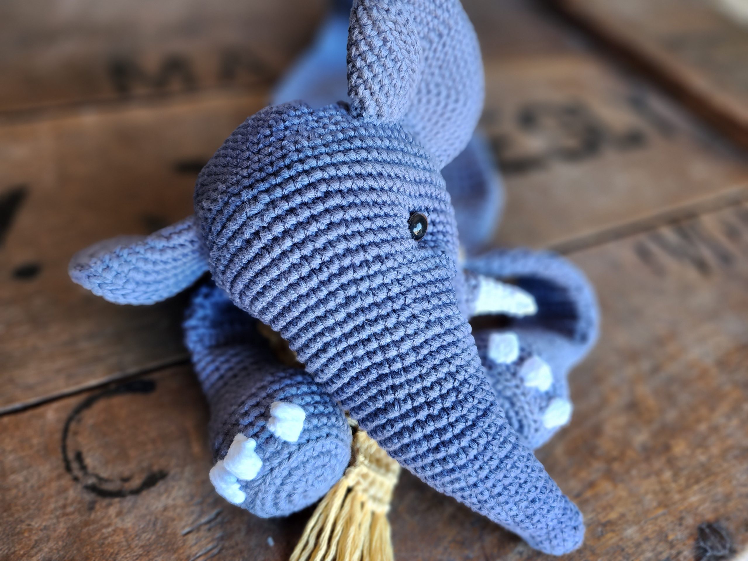 Melly Teddy Ragdoll Eddy Elephant - M and M Crochet Designs