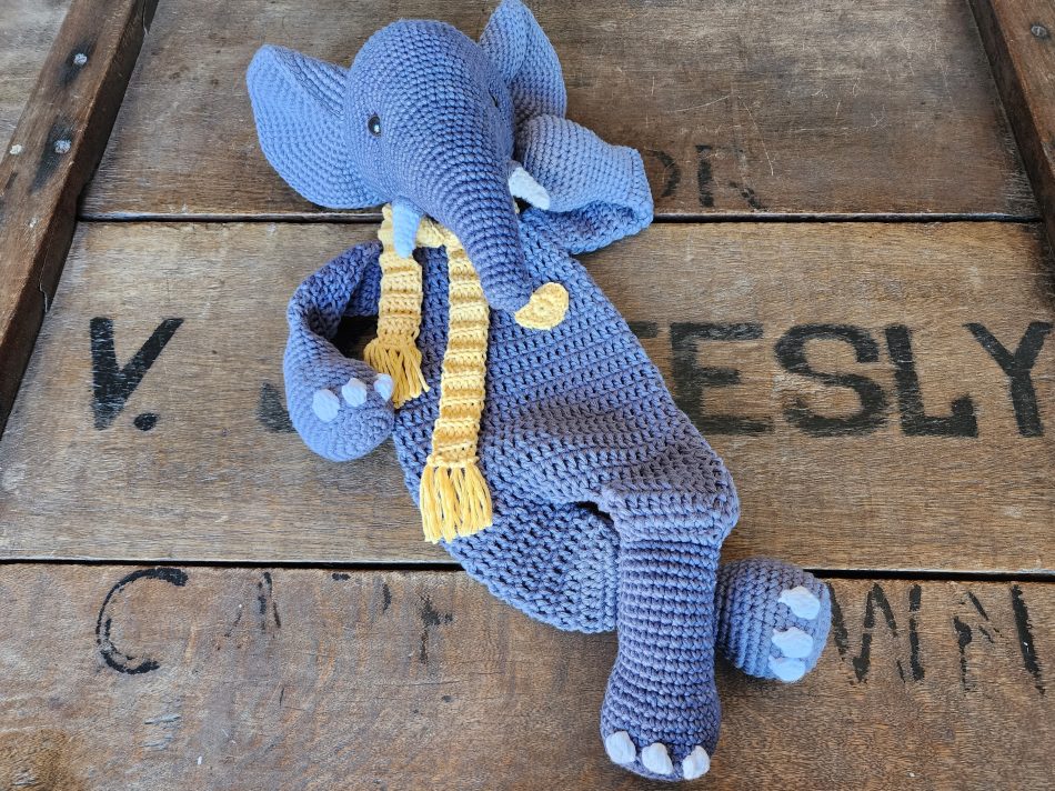 Melly Teddy Ragdoll Eddy Elephant - M and M Crochet Designs