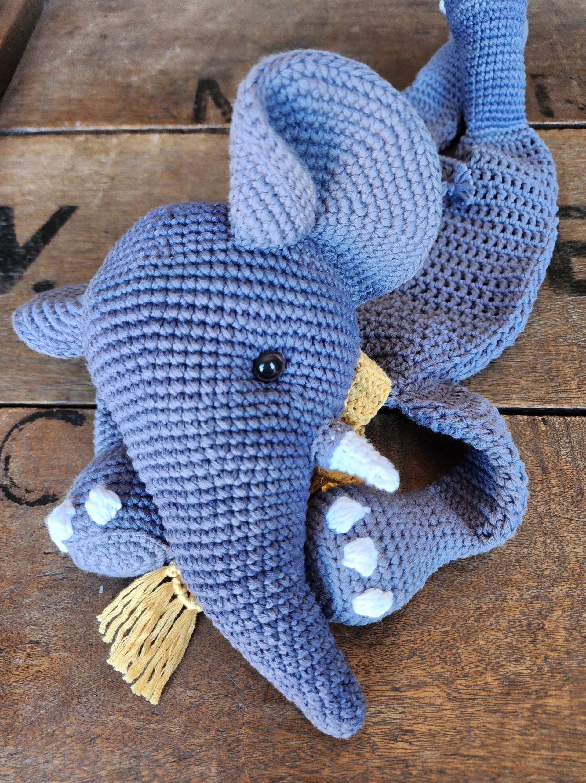 Melly Teddy Ragdoll Eddy Elephant - M and M Crochet Designs